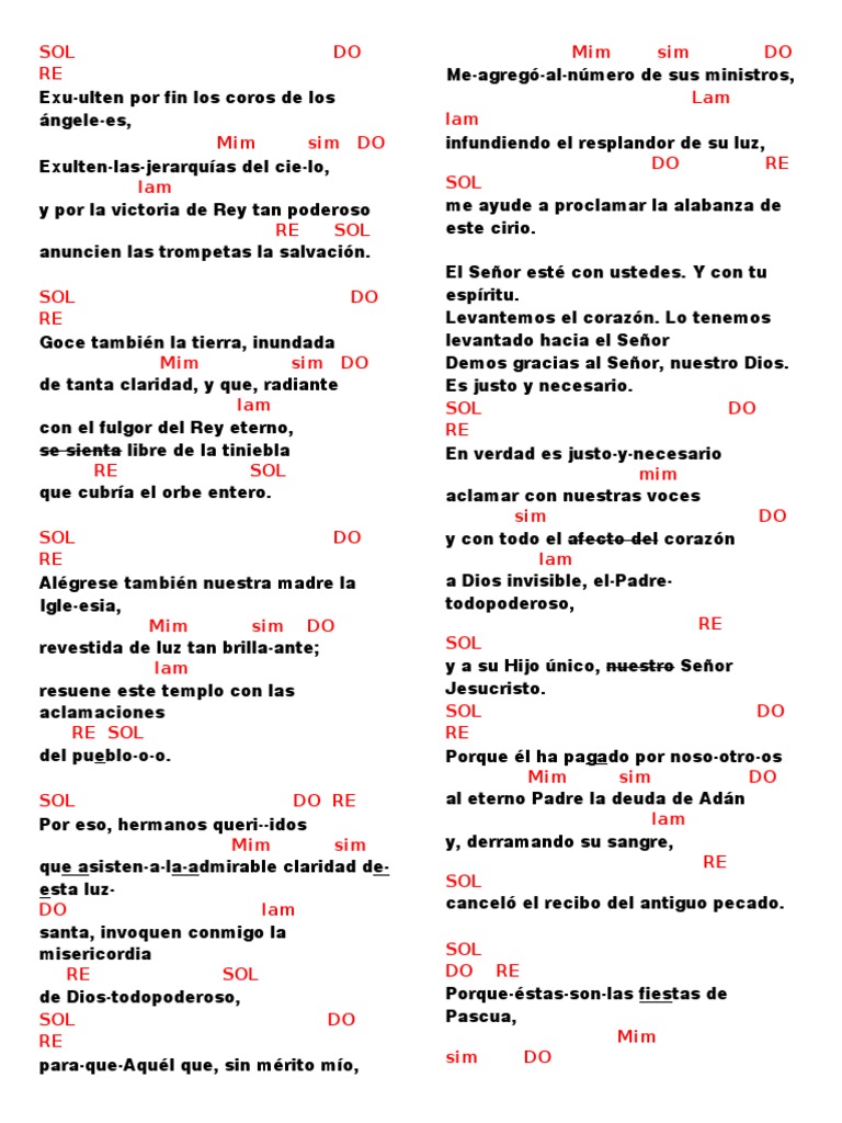 Exulten Por Fin Los Coros de Los Ángeles | PDF | Cristo (título) | Pecado