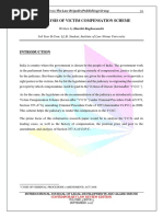 Victim Compensation Schemes in India | PDF | Victimology | Crime & Violence