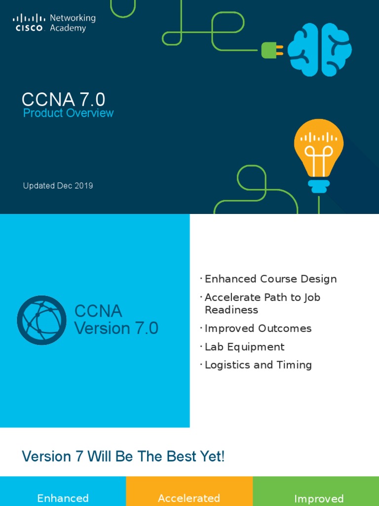 CCNAv7 Product Overview | PDF | Cisco Certifications | Network Switch