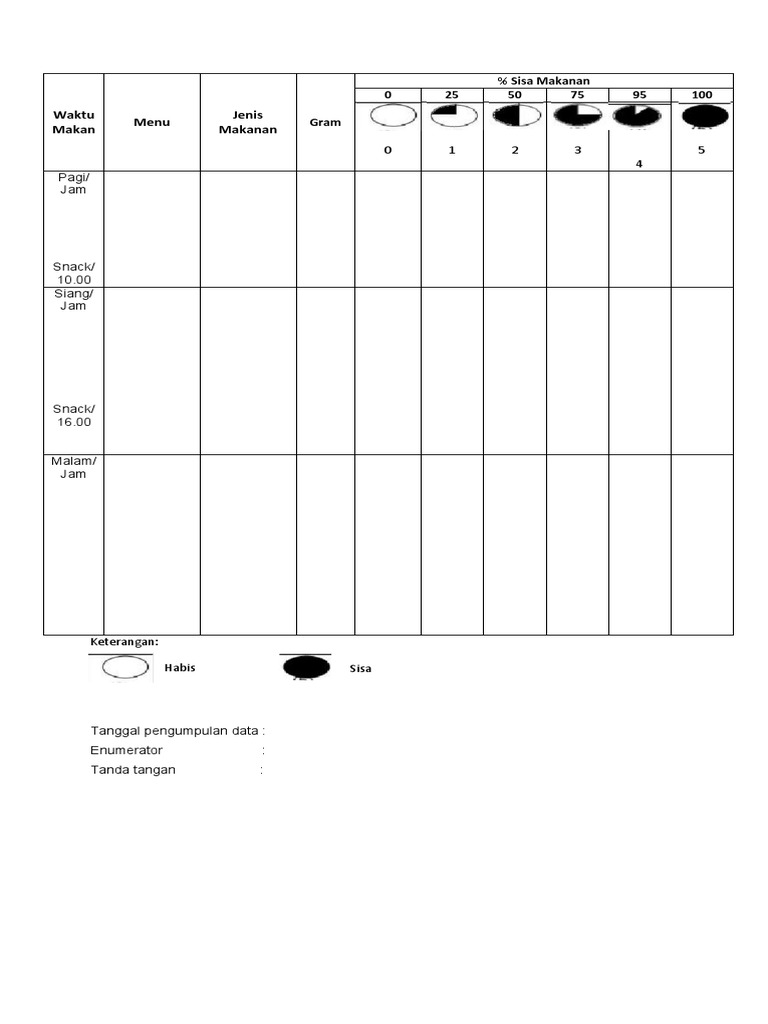Contoh Comstock Form Kosong | PDF