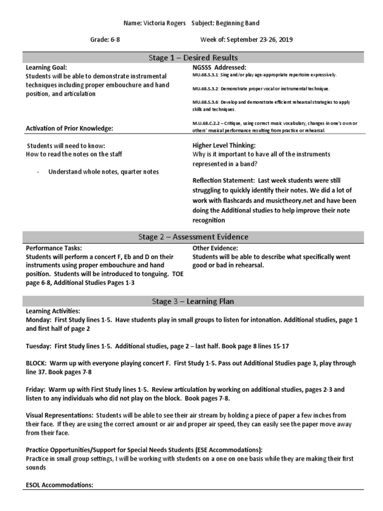 Lesson Plan Portfolio | PDF | Lesson Plan | Learning