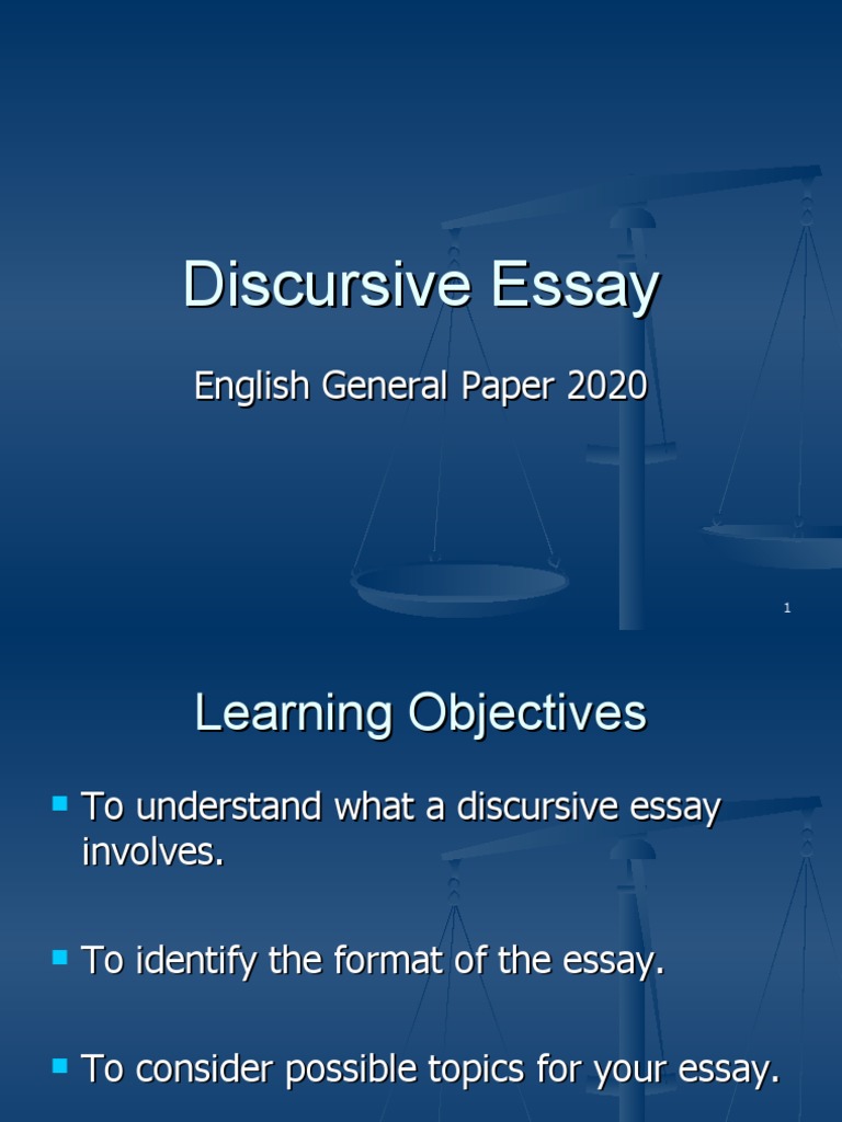 Discursive Writing Essays | PDF | Essays | Argument