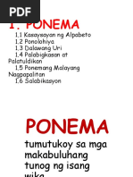 Ponema | PDF