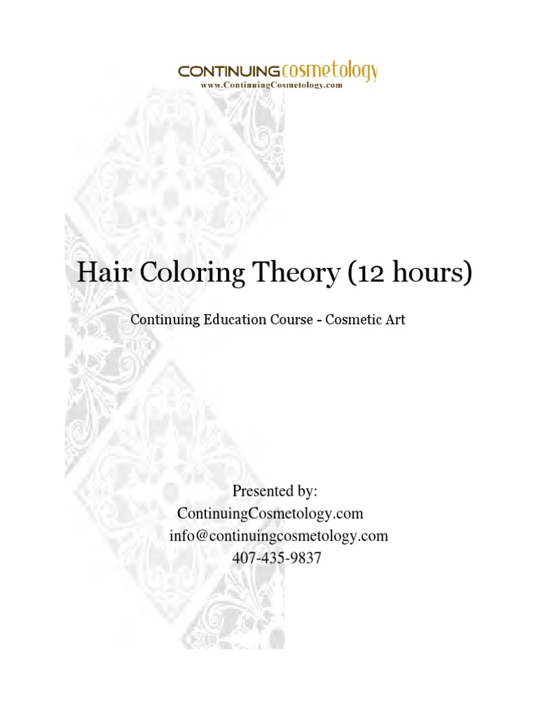 Hair Colour Theory | PDF