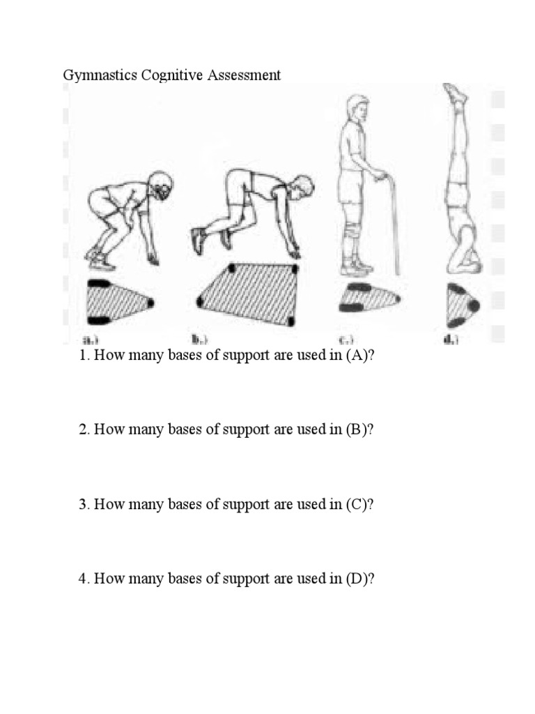 Gymnastics Cognitive Assessment | PDF | Career & Growth | Sports ...