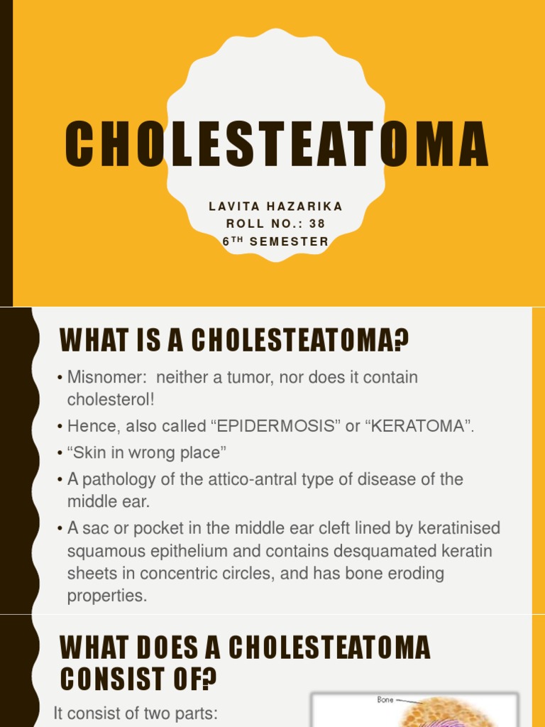 tham khảo cholesteatoma bone pate PDF | PDF | Ear | Epithelium