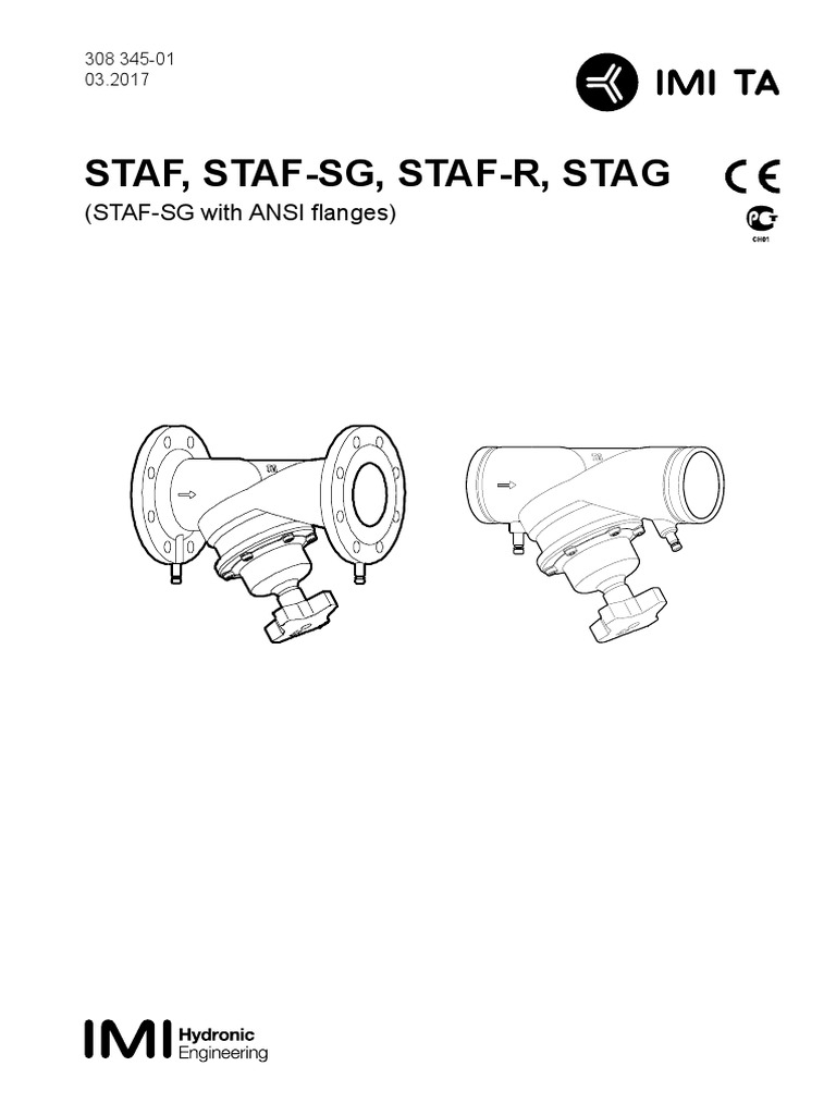 STAF STAF-SG STAF-R STAG Instruction | PDF | Valve | Pipe (Fluid ...