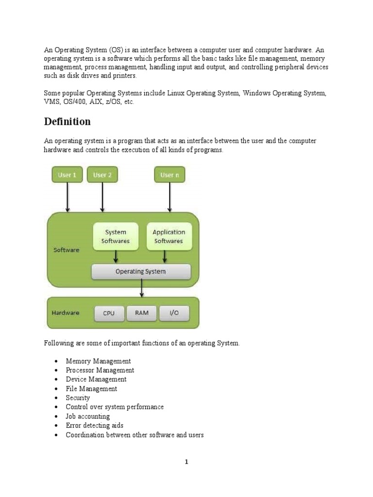 An Operating System | Download Free PDF | Thread (Computing) | Operating System