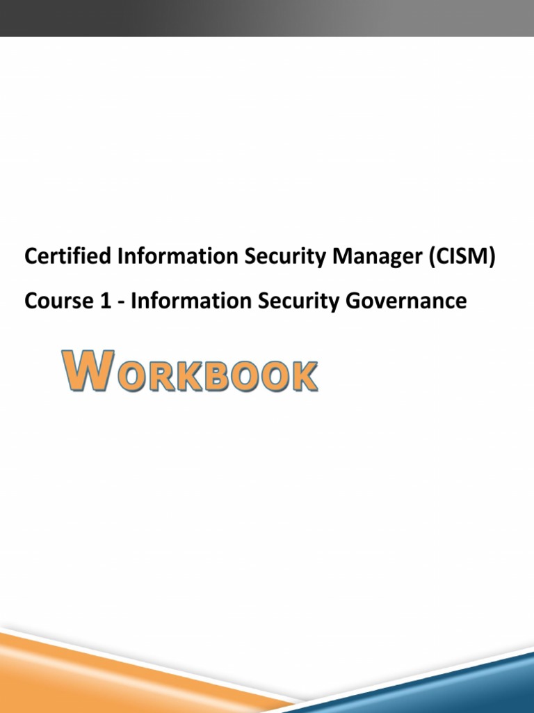 (CISM) Course 1 | PDF