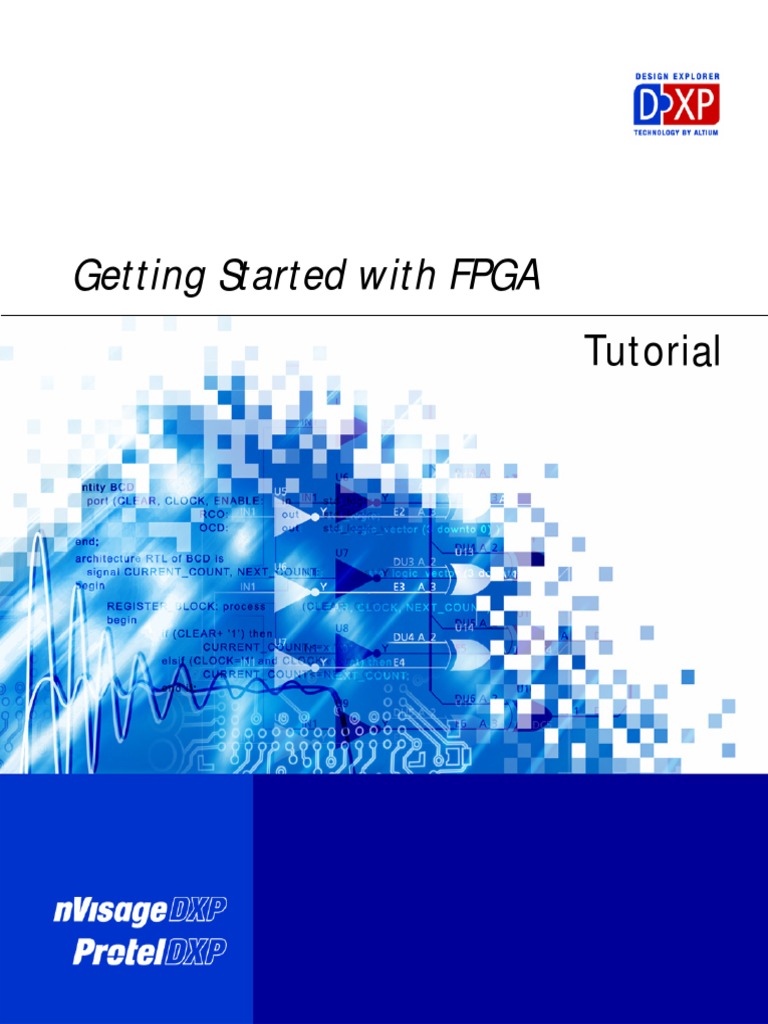 Getting Started With Fpga Tutorial Pdf Field Programmable Gate Array Parameter Computer 4594