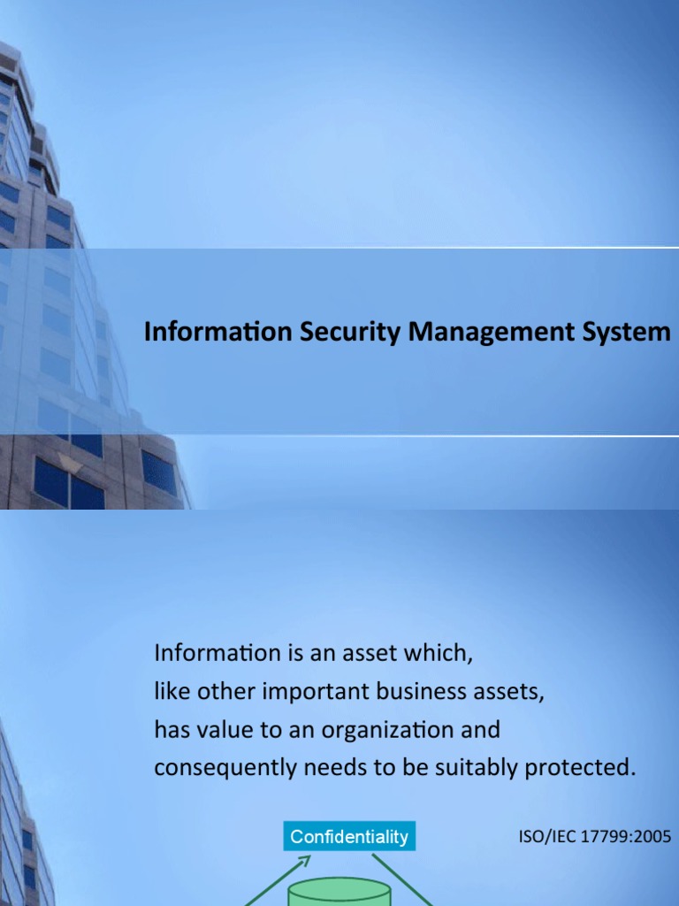 Information Security Management System | PDF | Information Security | Risk