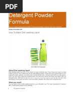 Formulating Laundry Liquid Detergents | PDF | Surfactant | Products Of ...