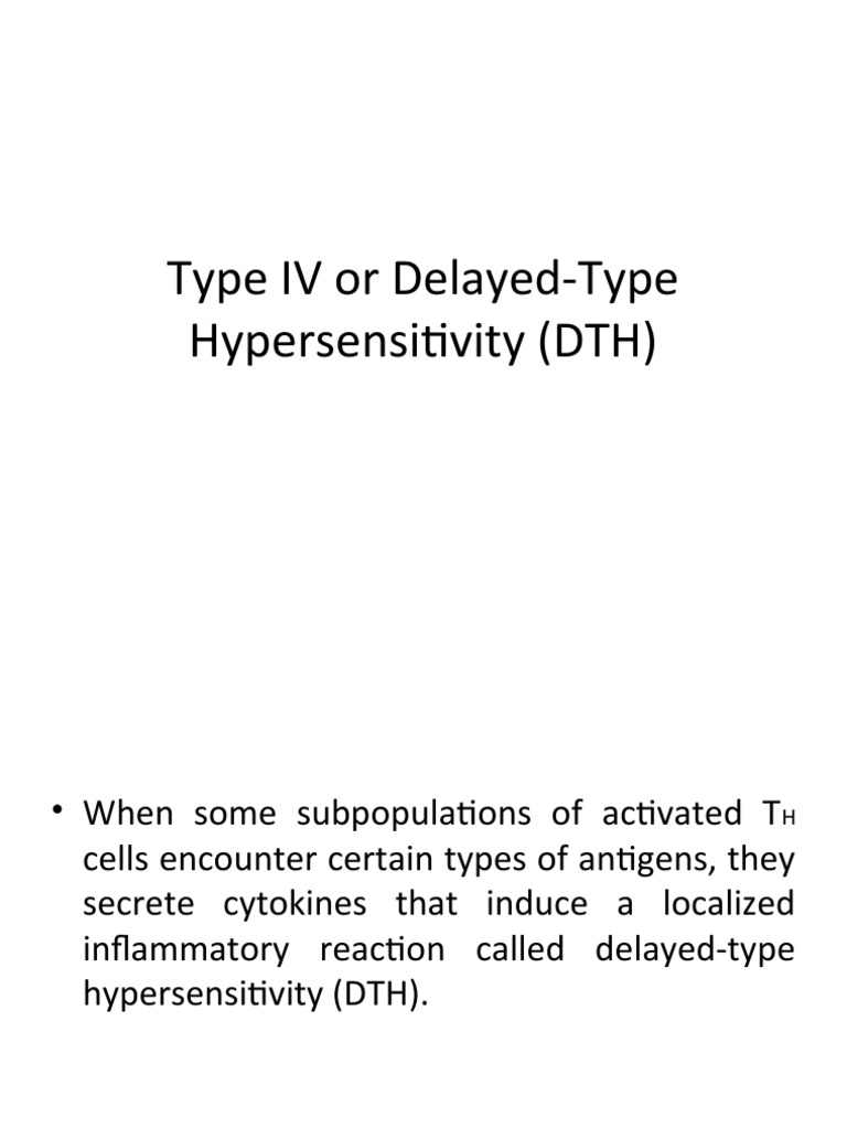 Understanding Delayed-Type Hypersensitivity | PDF | Macrophage | T ...