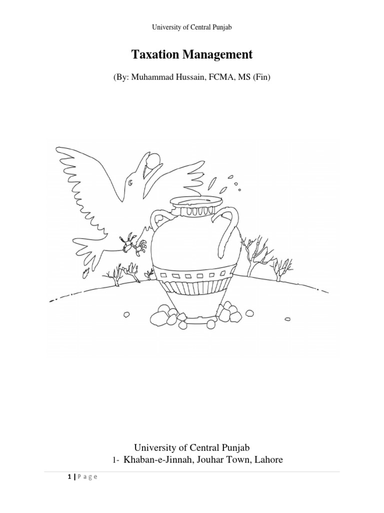 Taxation Management Notes Tax Year 2020 | PDF | Withholding Tax ...