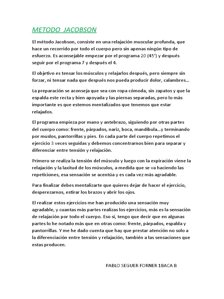 Metodo Jacobson | PDF