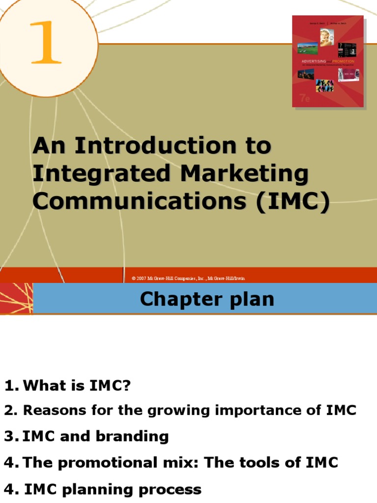 Chapter 1 Lecture 1 Imc Imran Pdf Marketing Communications