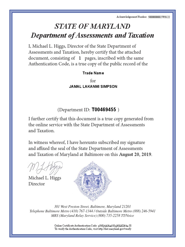 TRADE NAME - Certified PDF | PDF | Authentication | Access Control