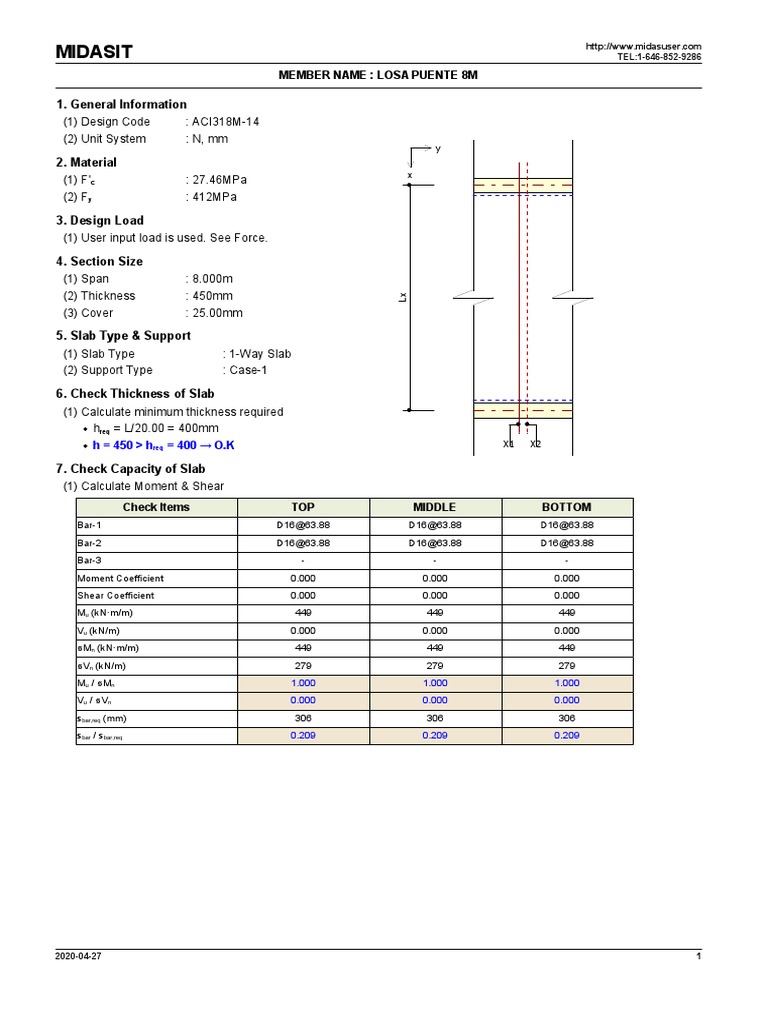Midas Design+ PDF | Download Free PDF | Civil Engineering | Economic ...