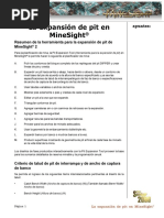 Manual Básico de Minesight 2019-P1 | PDF | Minería | Ventana (informática)