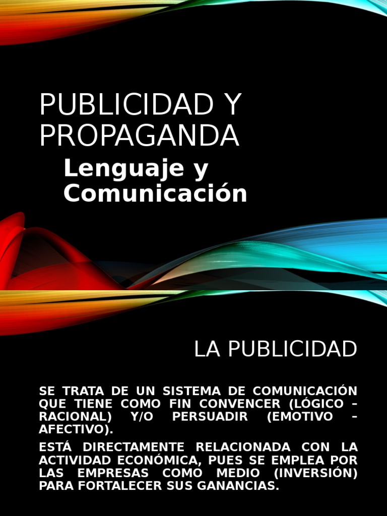 La influencia de la publicidad y la propaganda en la sociedad: sus ...