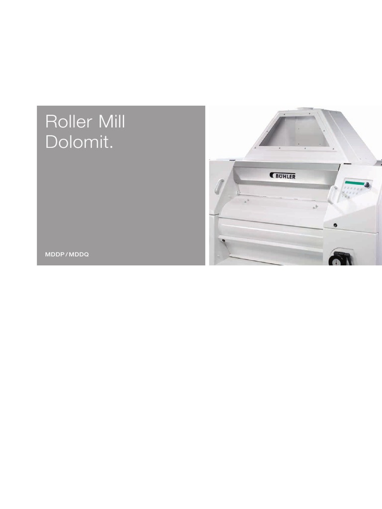 GM Roller Mill MDDP MDDQ 2016 EN | PDF | Mill (Grinding) | Manufactured ...
