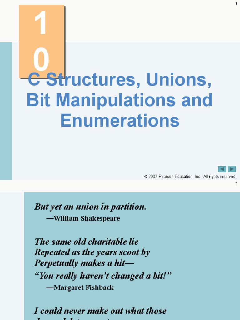 Structures and Union in C Programming | PDF | Data Type | Mathematical ...