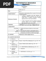Semi-Detailed Lesson Plan - Distance and Midpoint Formula Grade 10 ...