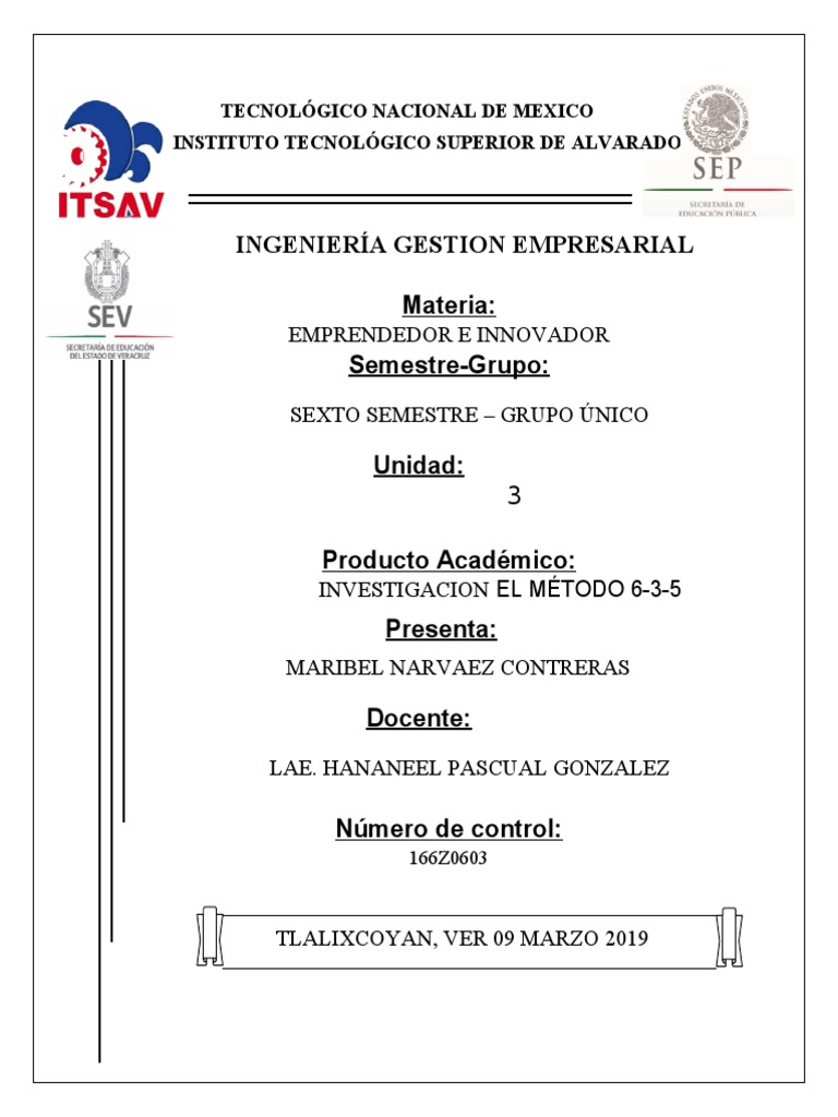 Metodo 635 | PDF | Science | Ciencia humana