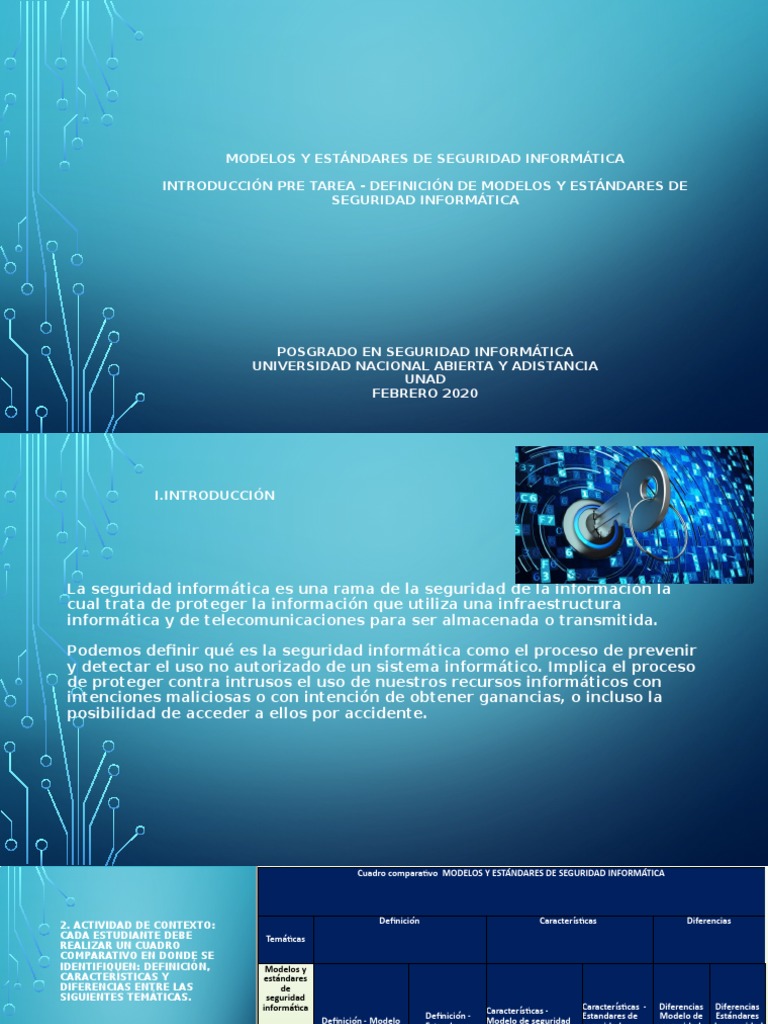 Modelos y Estándares de Seguridad Informática | PDF | Instituto ...