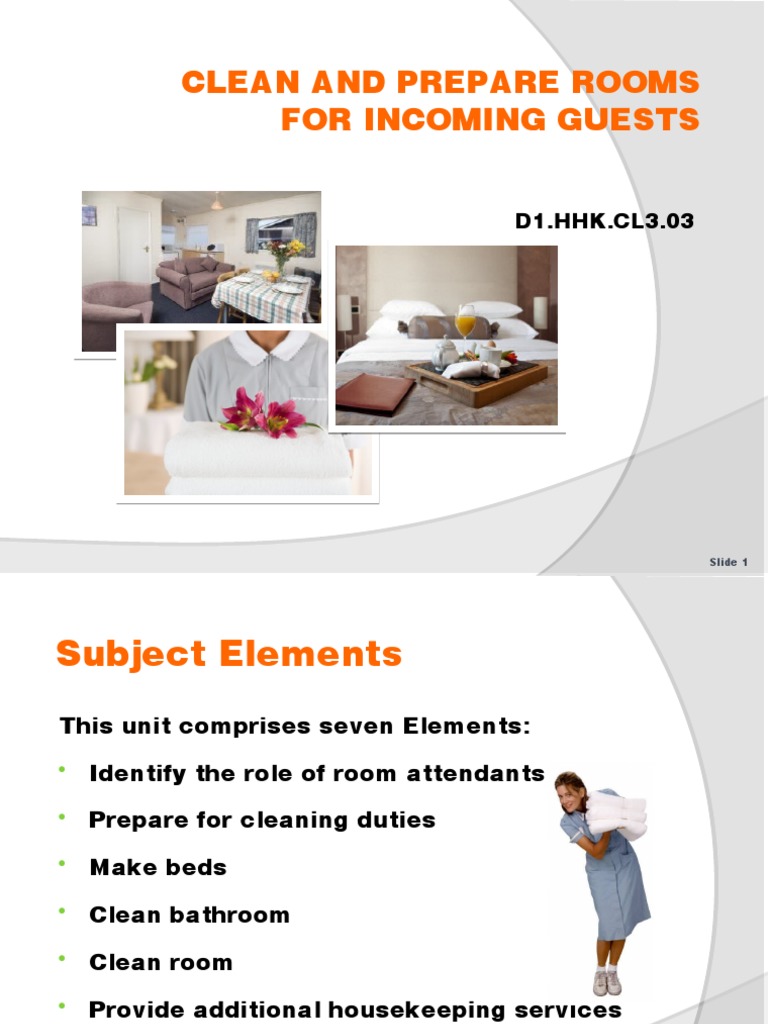 Clean - Prepare Rooms For Incoming Guests 070212 | PDF | Bathroom ...