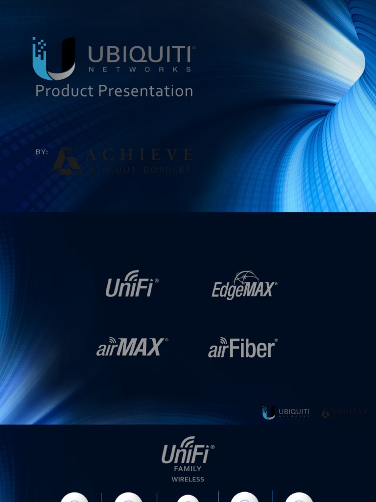 UBNT New Presentation | PDF | Wi Fi | Data Transmission