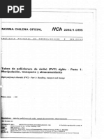 NCH 2702-2002 Cámaras de Inspección Domiciliarias | PDF | Hormigón | Alcantarillado