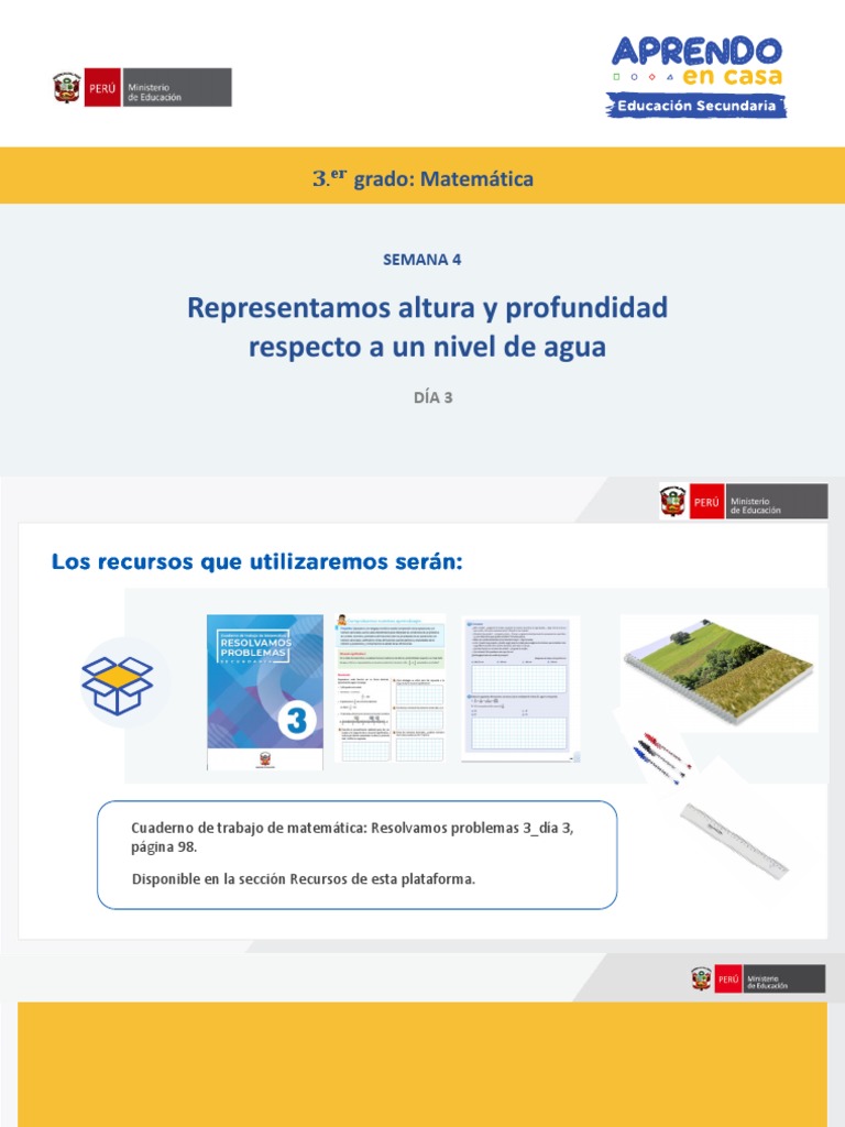 Matematica3 Semana 4 - Dia 3 Solucion Matematica3 Ccesa007 | PDF ...