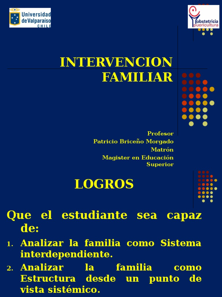 Intervención Familiar | PDF | Familia | Comportamiento
