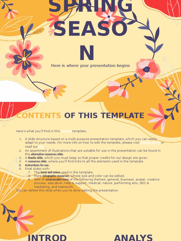 Spring Season Orange Variant | PDF | Planets | Mercury (Planet)