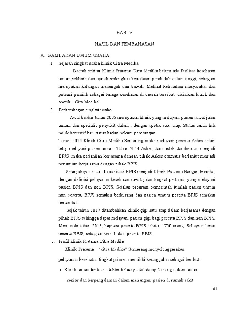 BAB IV Proposal | PDF