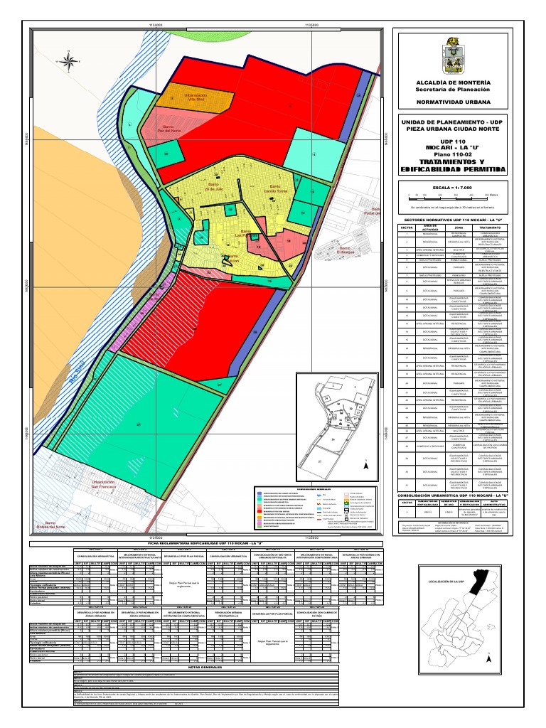 Tratamientos Y Edificabilidad Permitida: Rí o Si Nú | PDF | Agitación