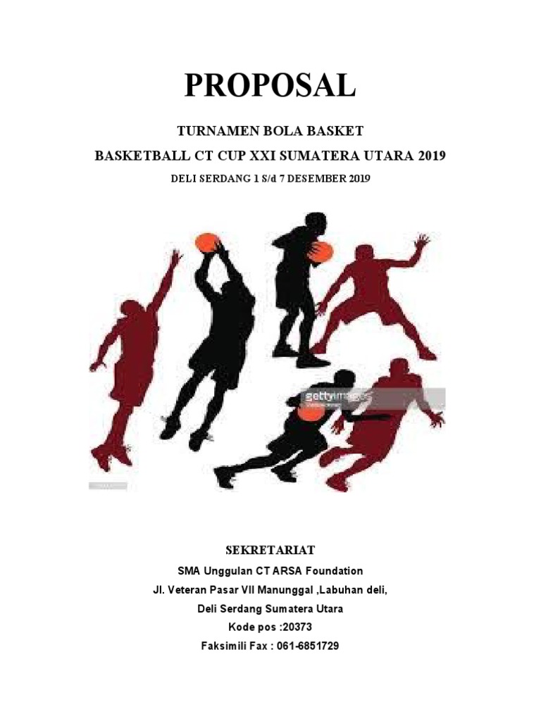 Proposal Turnamen Basket | PDF