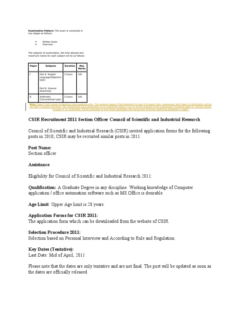 Examination Pattern | PDF | Test (Assessment)