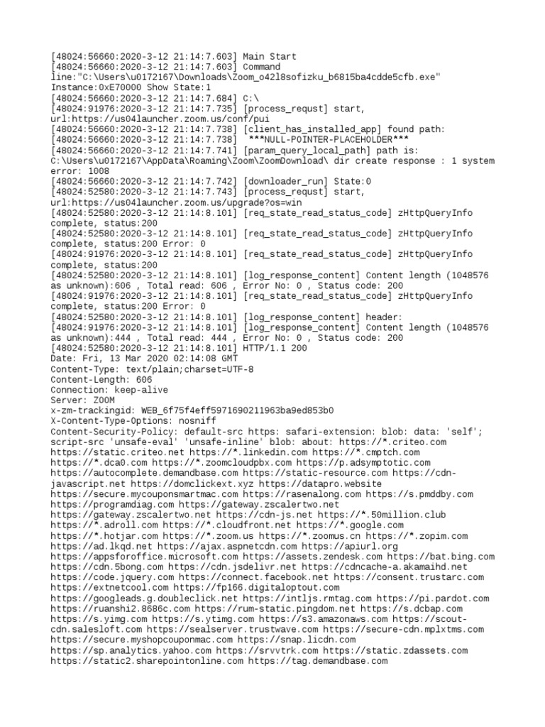 Zopener Zoom | Download Free PDF | Hypertext Transfer Protocol | Http Cookie