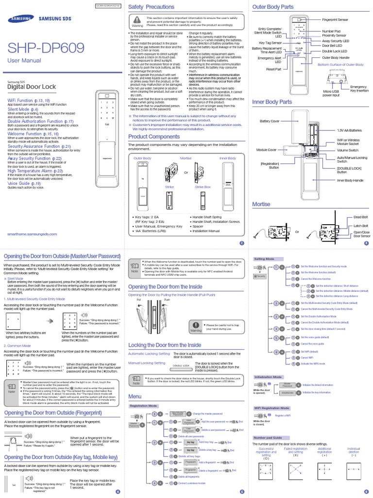 SHP-DP609+Manual (EN) 20190613 PDF | PDF | Wi Fi | Password