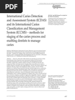 ICCMS and ICDAS Caries Management Guide | PDF | Human Tooth | Tooth Enamel