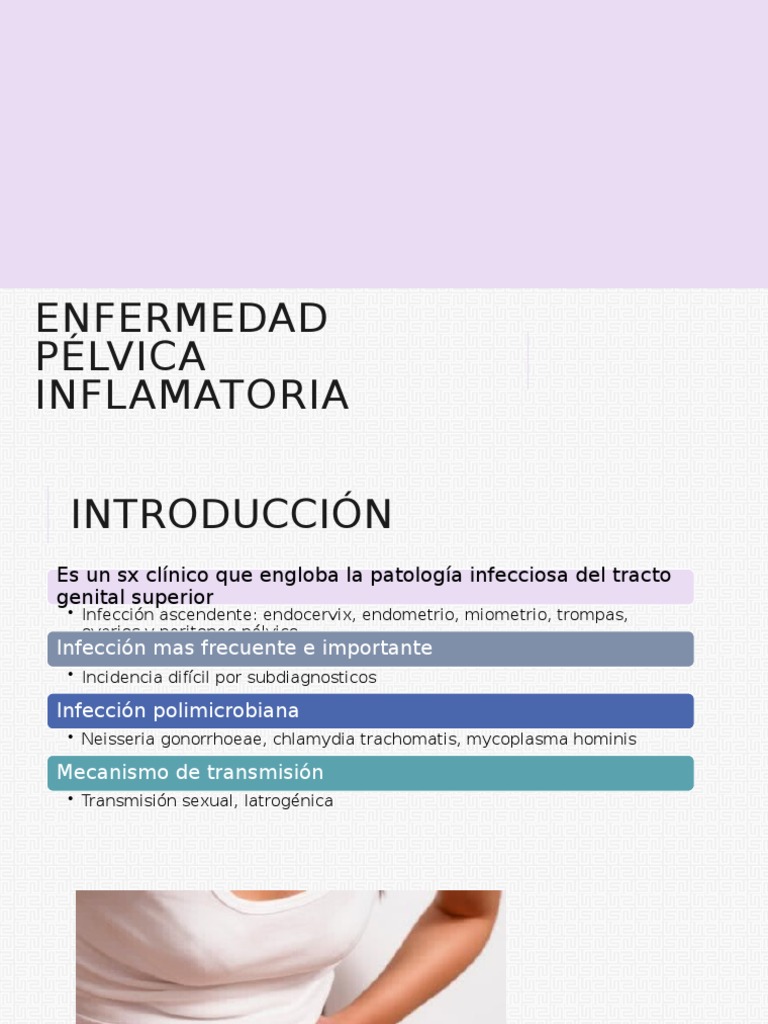 Enfermedad Pelvica Inflamatoria EPI | PDF | Enfermedades del sistema ...