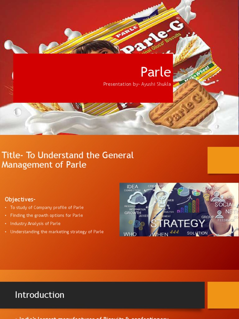 Parle: Presentation By-Ayushi Shukla | PDF | Marketing Strategy | Marketing