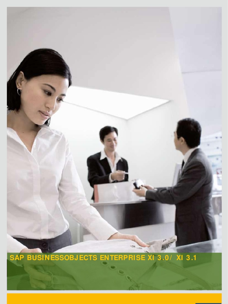 Sap Businessobjects Enterprise Xi 3.0/ Xi 3.1 | PDF | Backup ...