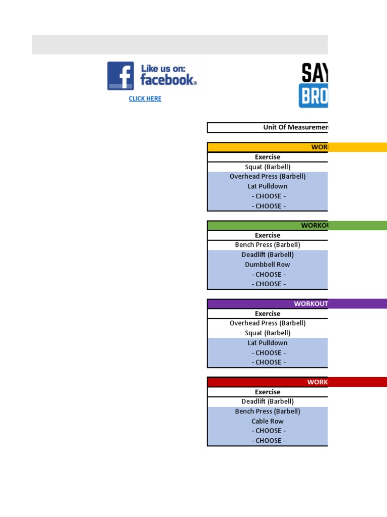 GZCLP Workout Program Guide | PDF | Athletic Sports | Physical Exercise
