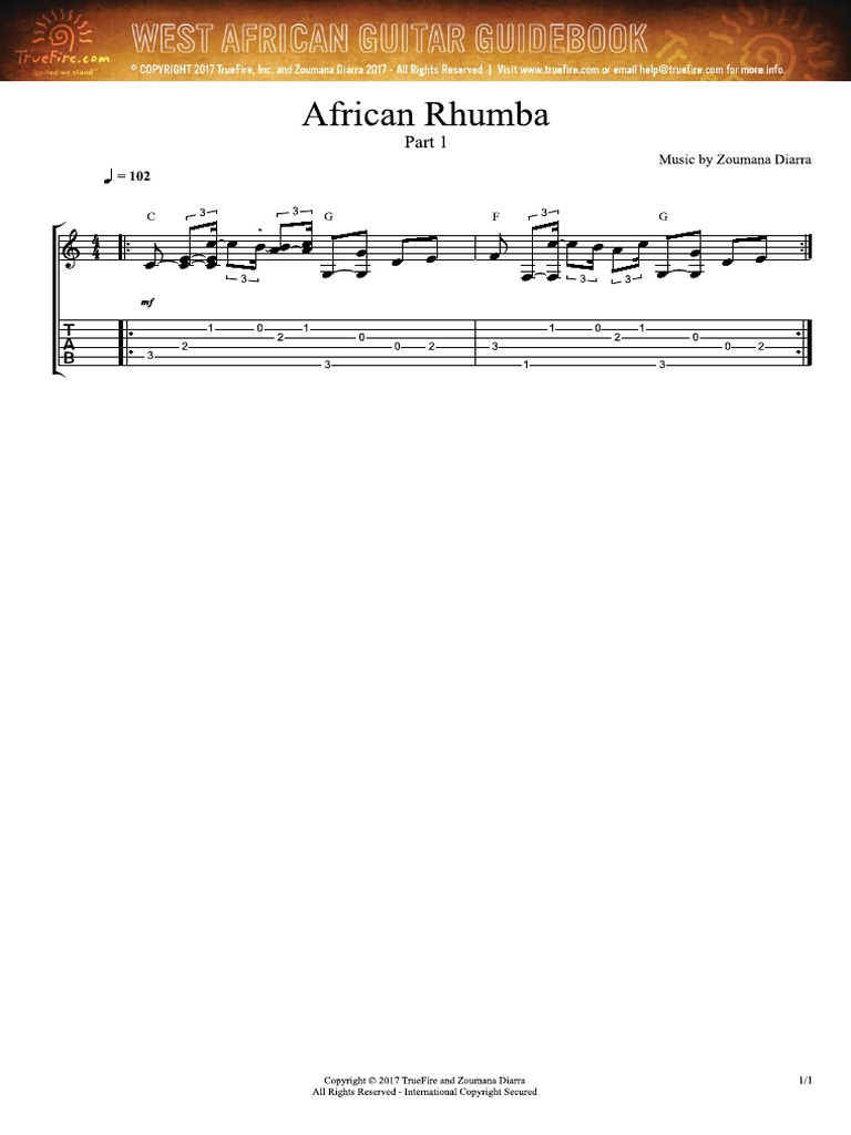 African Rhumba - Part 1 PDF | PDF