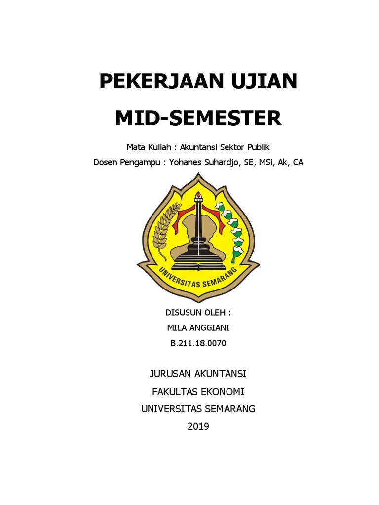 Uts Asp | PDF | Pengelolaan Keuangan & Uang