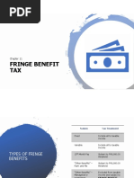 Fringe Benefit Tax Guidelines in PH | PDF | Employee Benefits | Employment