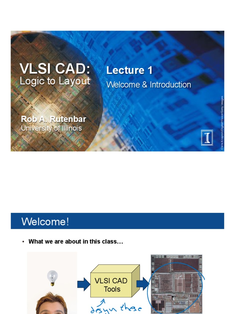 Vlsi Cad:: Logic To Layout | PDF | Logic Synthesis | Integrated Circuit